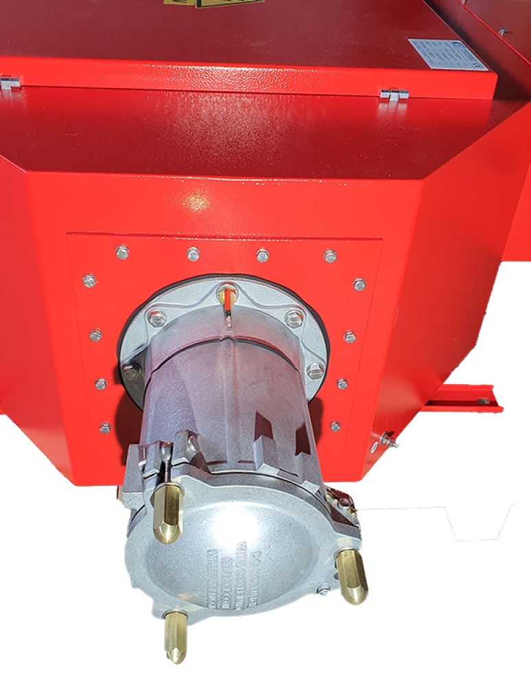 Junction box with flange mounted connector – Altgeld